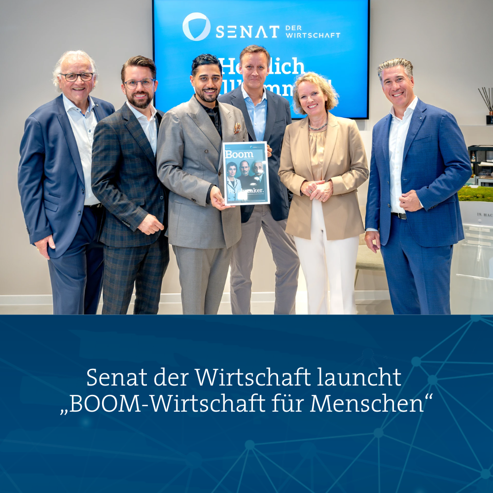 18. September 2025 | Senat der Wirtschaft launcht „BOOM-Wirtschaft für ...