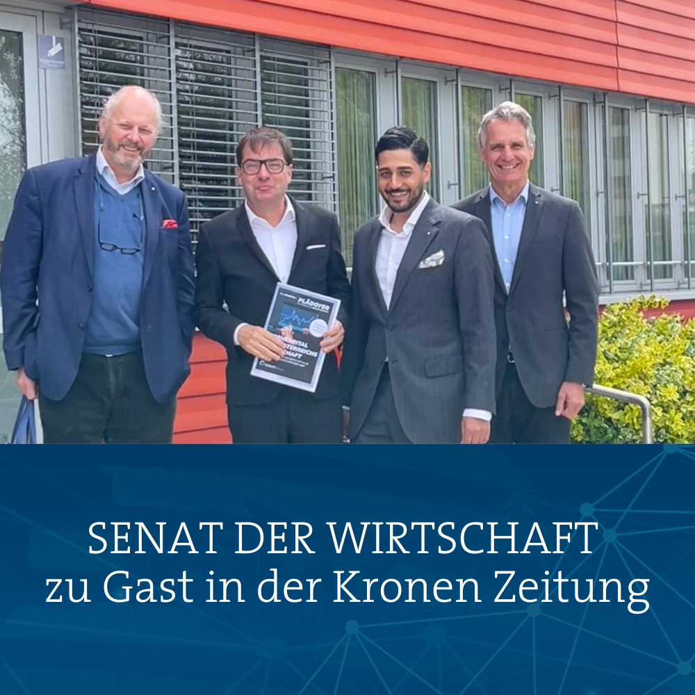 24. April 2025 | Dialog auf Augenhöhe: Der SENAT DER WIRTSCHAFT zu Gast ...