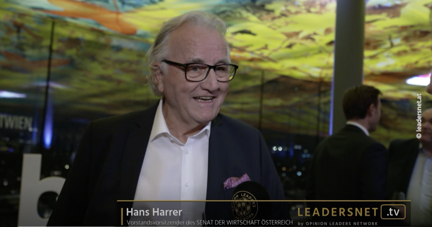 18. Oktober 2022 | LEADERSNET: Senats-Vorsitzender beim trend Editor´s ...