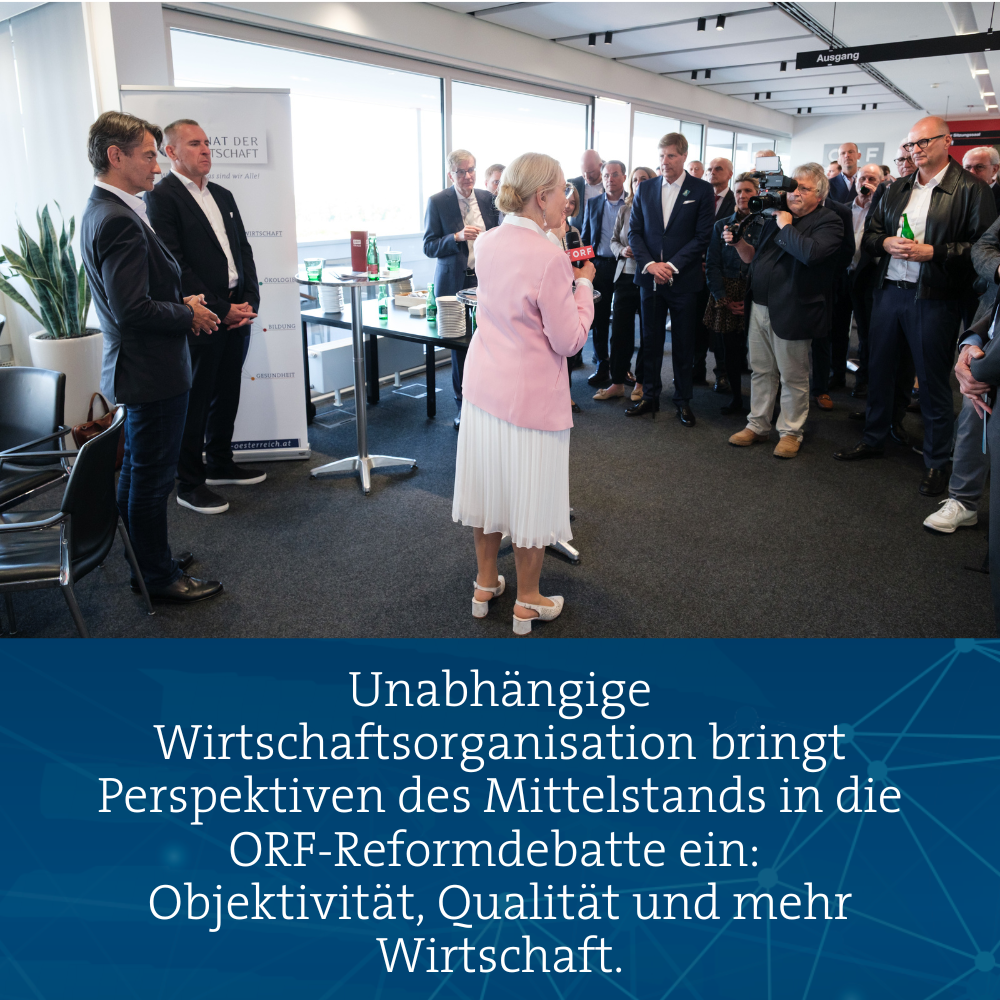 20. Mai 2025 | ORF für alle: Senat der Wirtschaft im Dialog mit ...