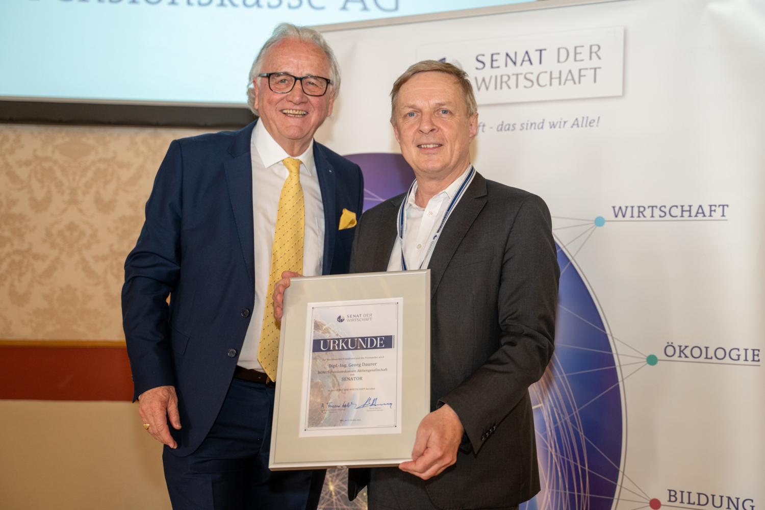 27. Februar 2024 | Inthronisation der neuen Senatoren - Senat der ...